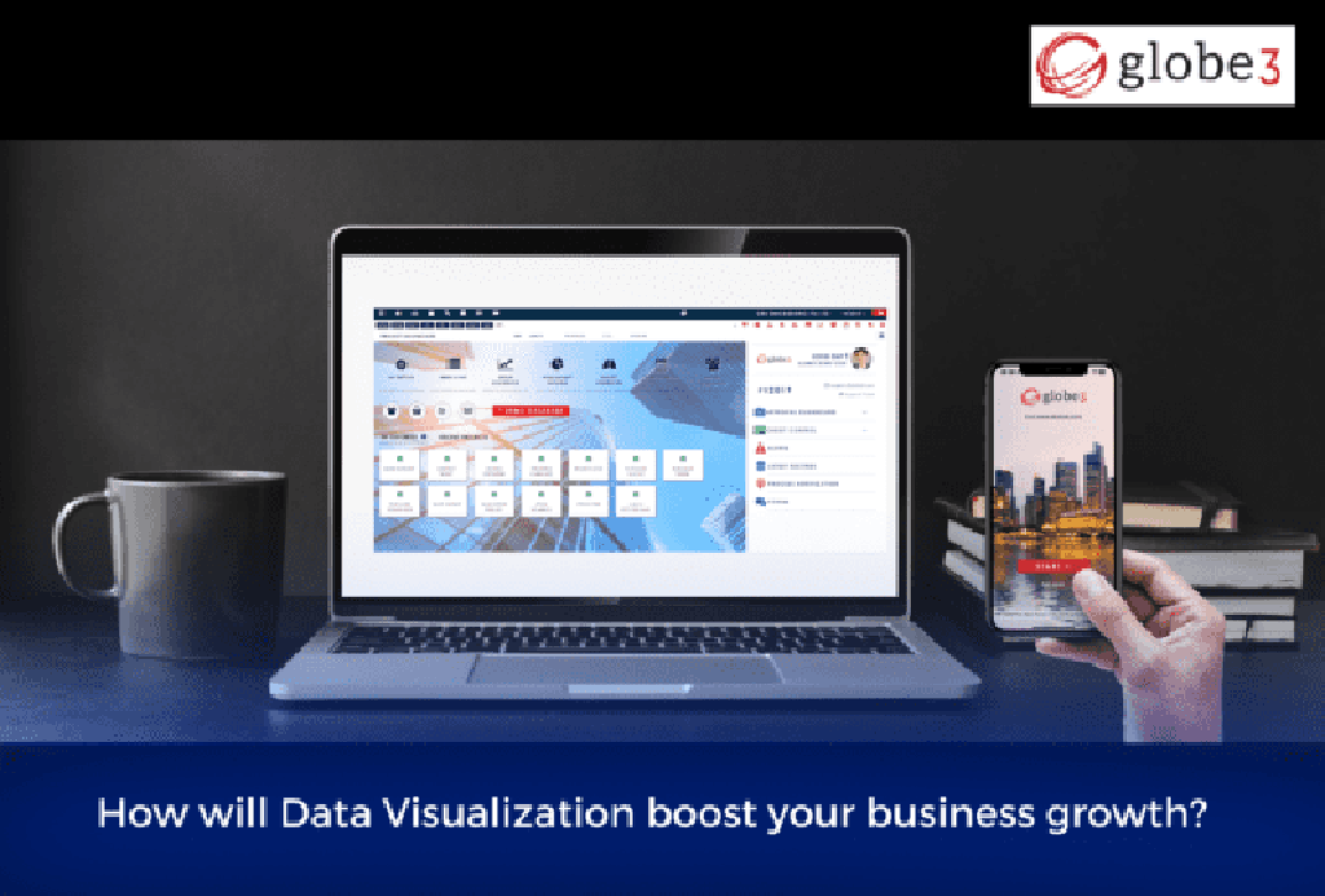 How will Data Visualization boost your Business- Globe3 ERP